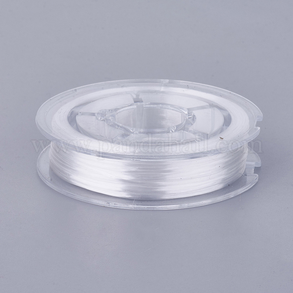 Wholesale Flat Elastic Crystal String - Pandahall.com