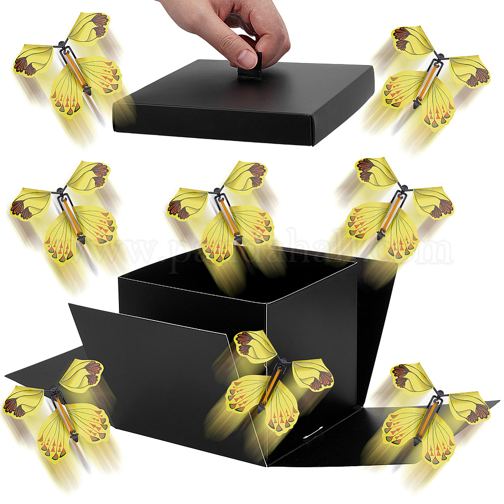 Wholesale DIY Butterfly Flying Surprise Gift Paper Storage Boxes ...