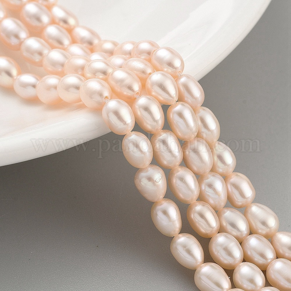 Wholesale Natural Cultured Freshwater Pearl Beads Strands - Pandahall.com