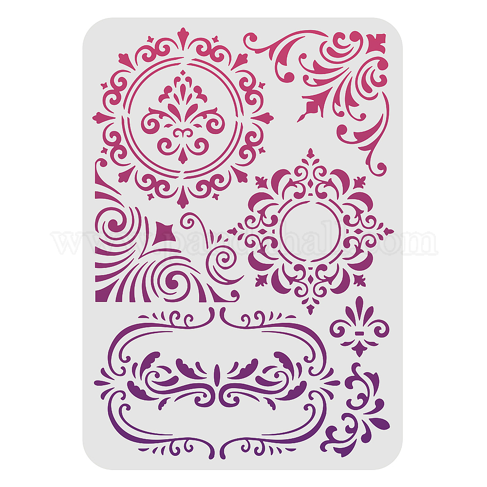 Wholesale Plastic Reusable Drawing Painting Stencils Templates ...