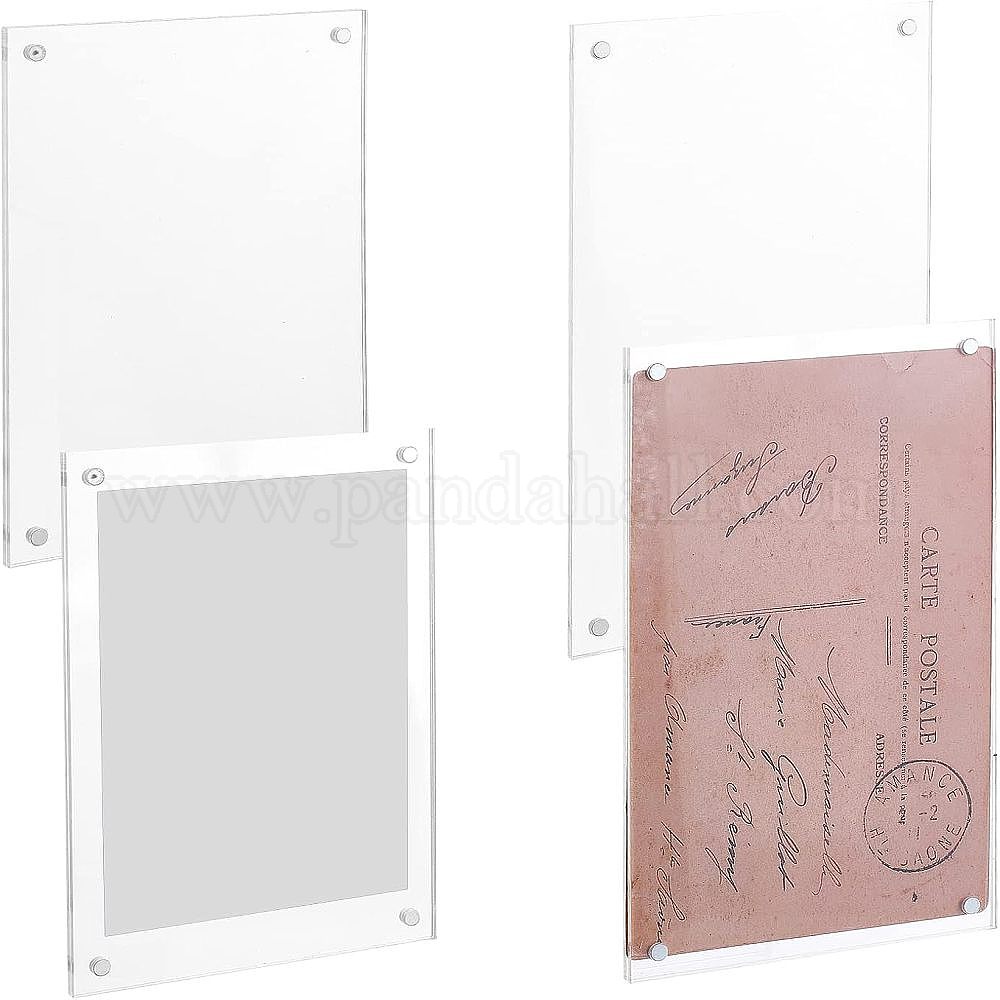 Wholesale 4Pcs 2 Style Acrylic Commodity Label Display - Pandahall.com