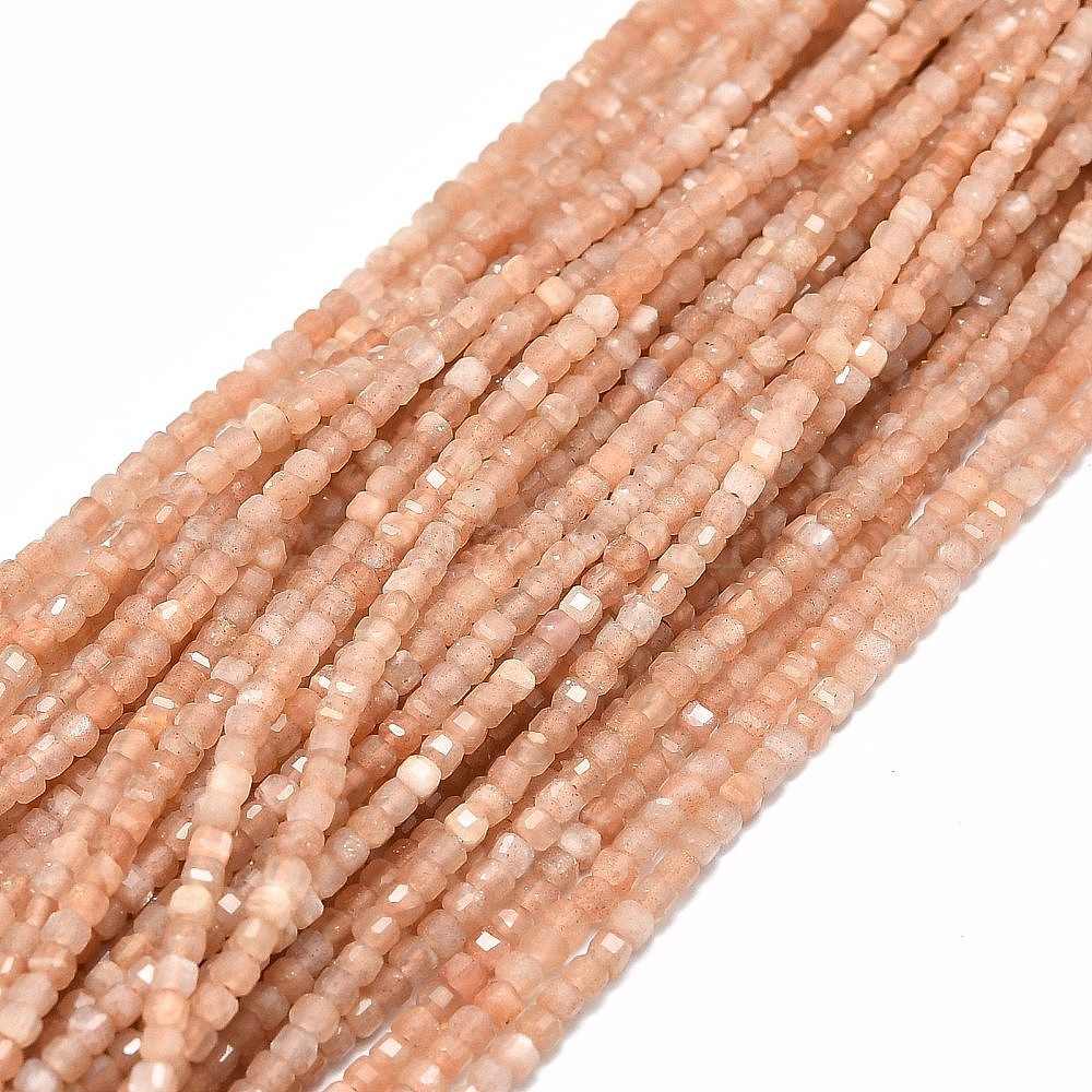 Wholesale Natural Peach Moonstone Beads Strands - Pandahall.com