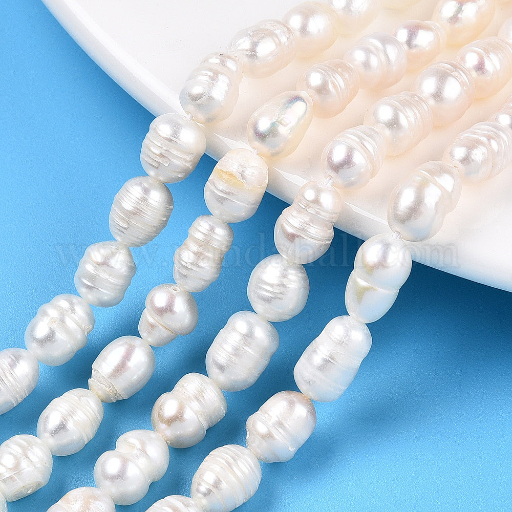 Wholesale Natural Cultured Freshwater Pearl Beads Strands - Pandahall.com