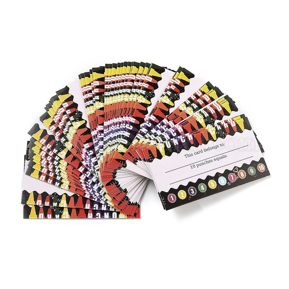 Wholesale Rectangle Paper Reward Incentive Card - Pandahall.com