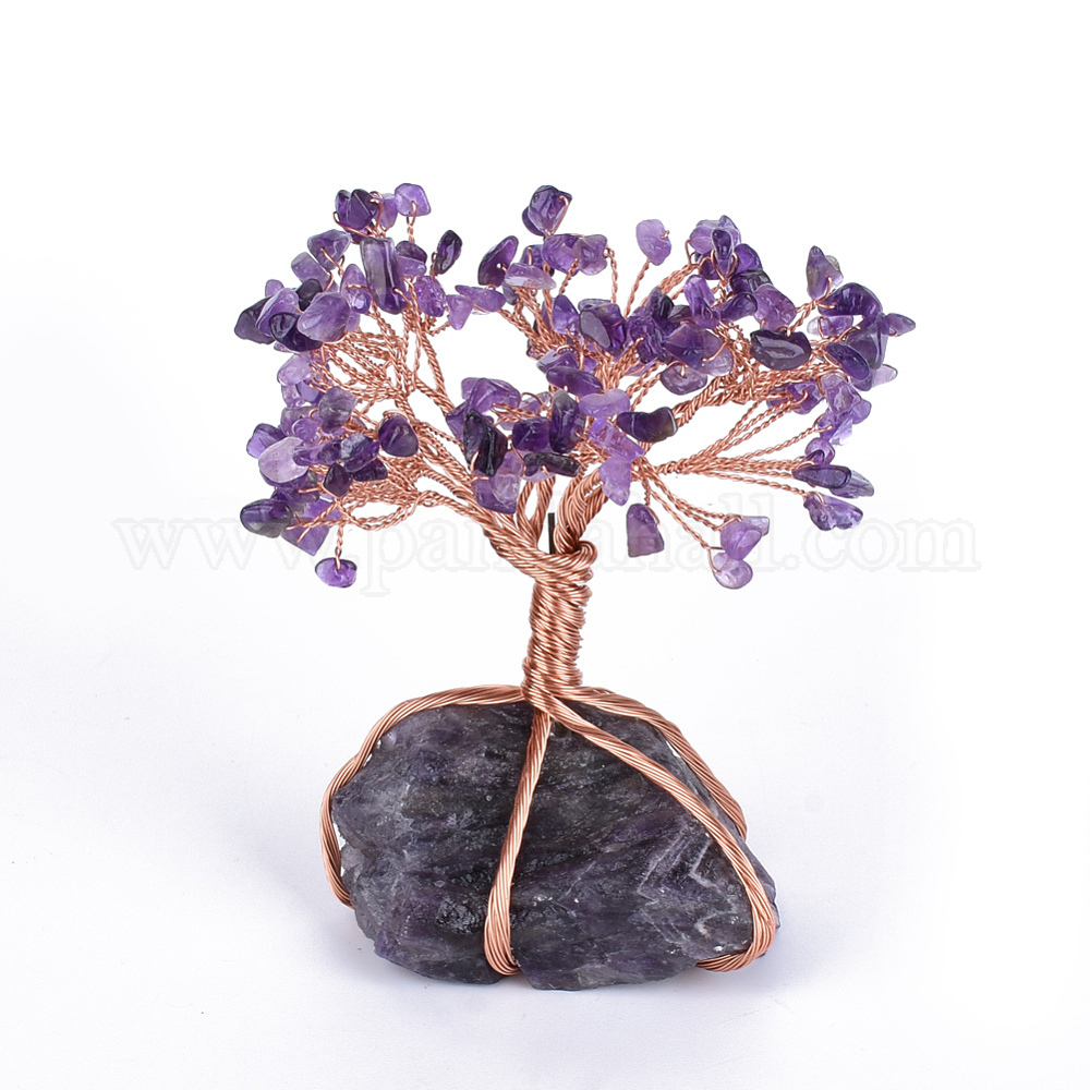 Wholesale Natural Amethyst Chips and Amethyst Pedestal Display ...