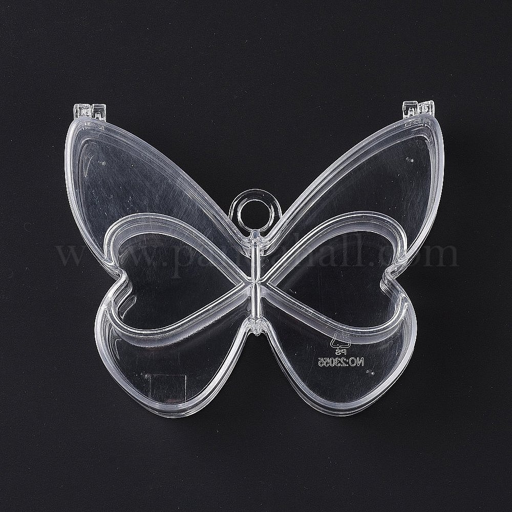 Wholesale 6 Grids Transparent Plastic Box - Pandahall.com