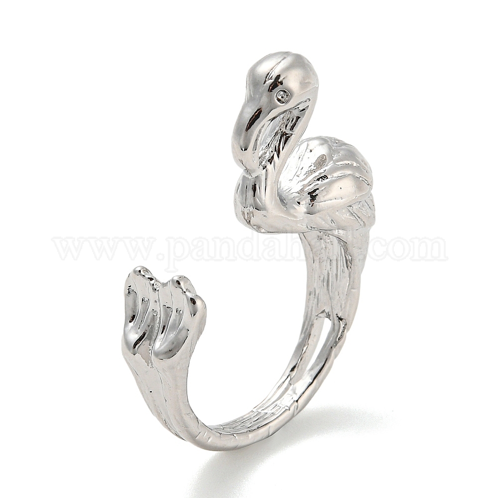 Wholesale Brass Open Cuff Finger Rings - Pandahall.com