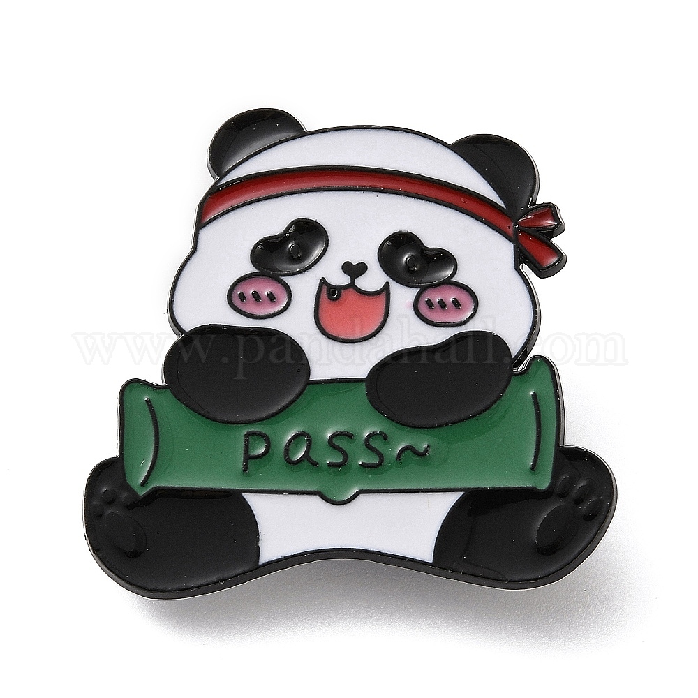 Wholesale Panda Theme Enamel Pins - Pandahall.com