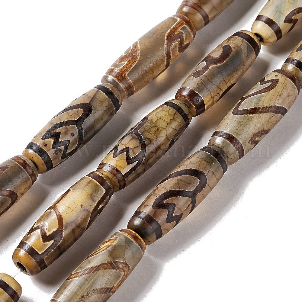 Wholesale Tibetan Style dZi Beads Strands - Pandahall.com
