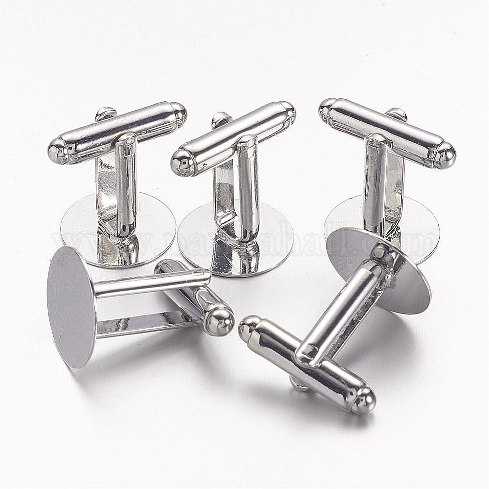 Wholesale Brass Cuff Button - Pandahall.com