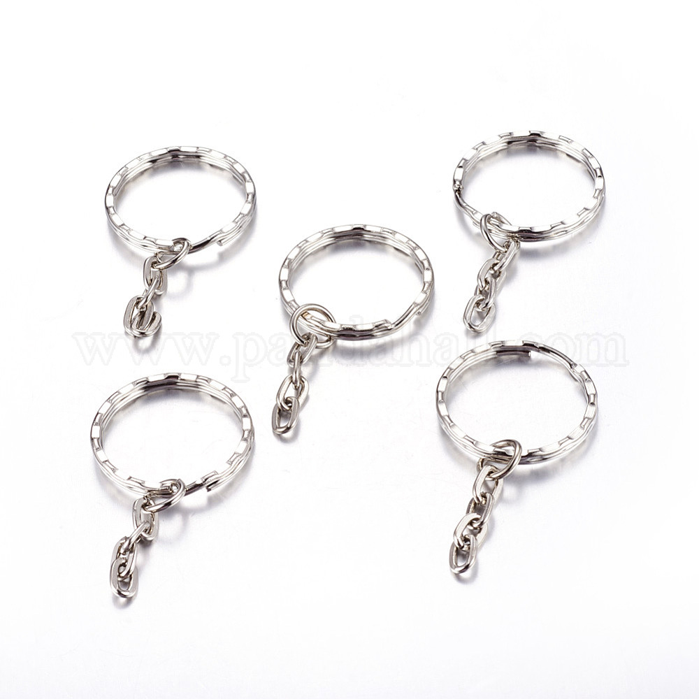 Wholesale Iron Split Key Rings - Pandahall.com