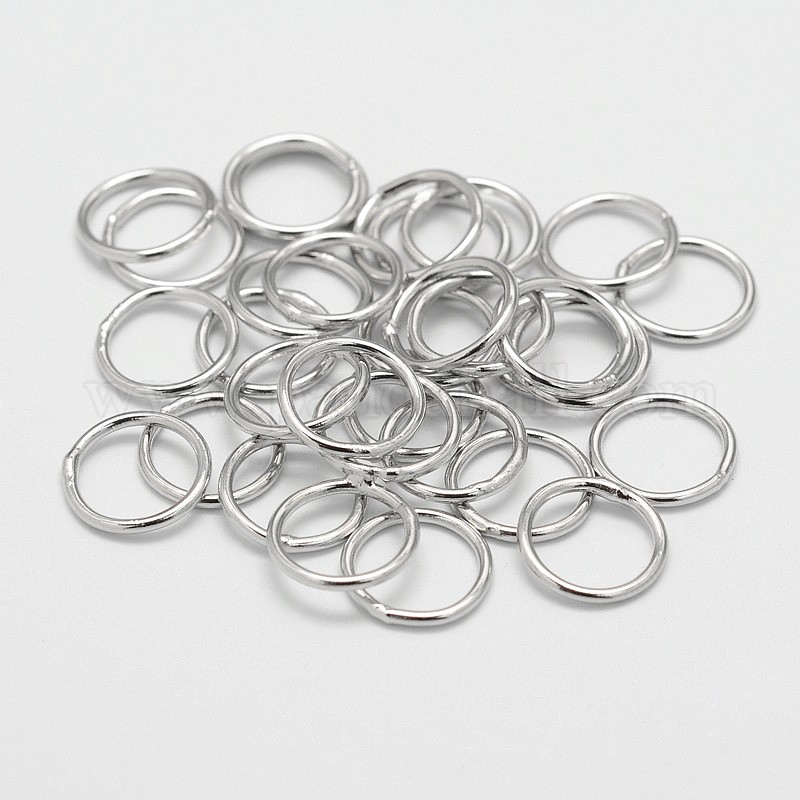 Wholesale Brass Soldered Closed Jump Rings - Pandahall.com