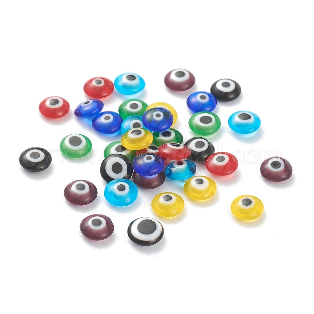 Wholesale Handmade Evil Eye Lampwork Beads - Pandahall.com