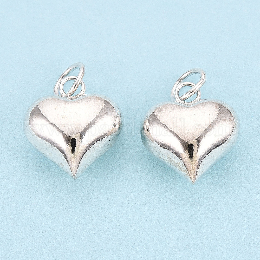 Wholesale 925 Sterling Silver Heart Charms - Pandahall.com
