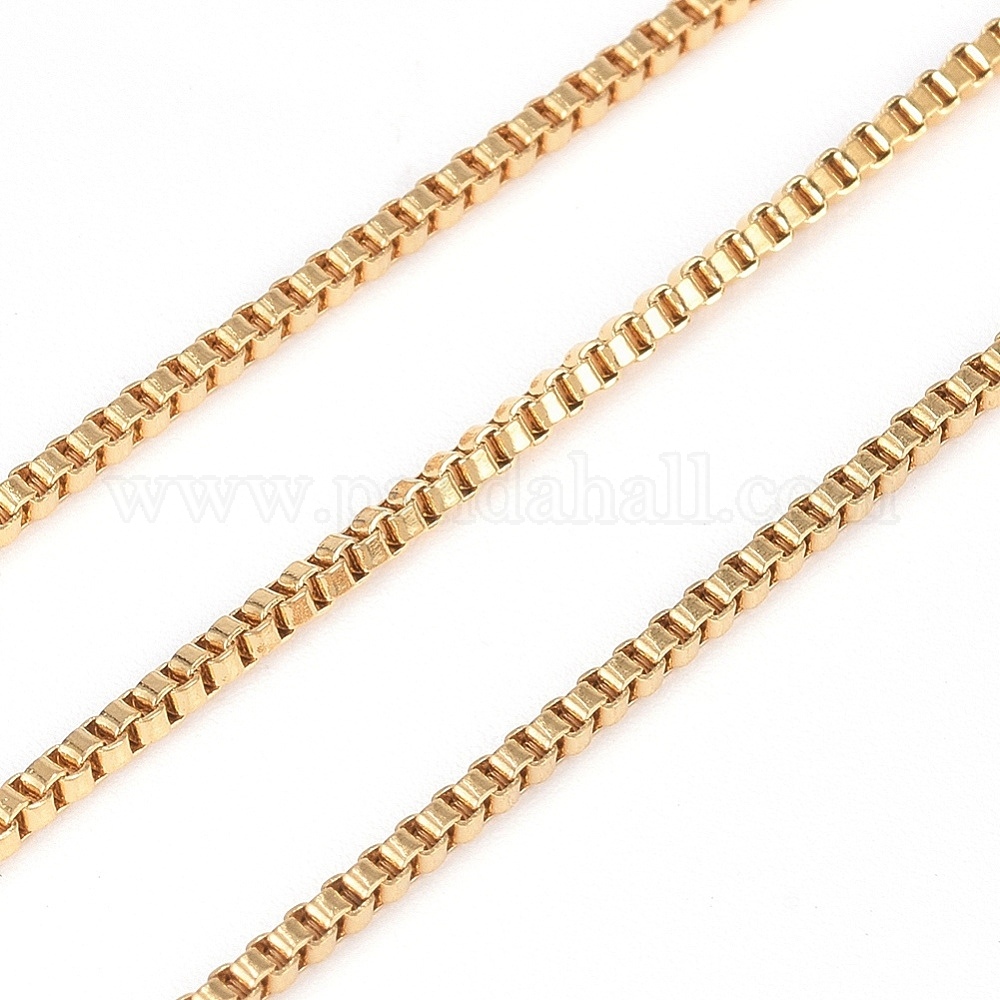 Wholesale 304 Stainless Steel Box Chains - Pandahall.com