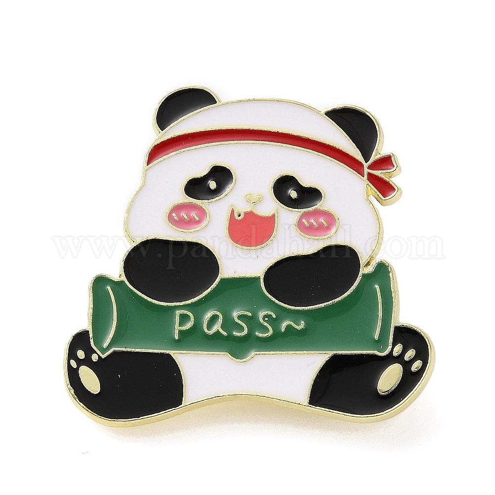 Wholesale Panda Theme Enamel Pins - Pandahall.com