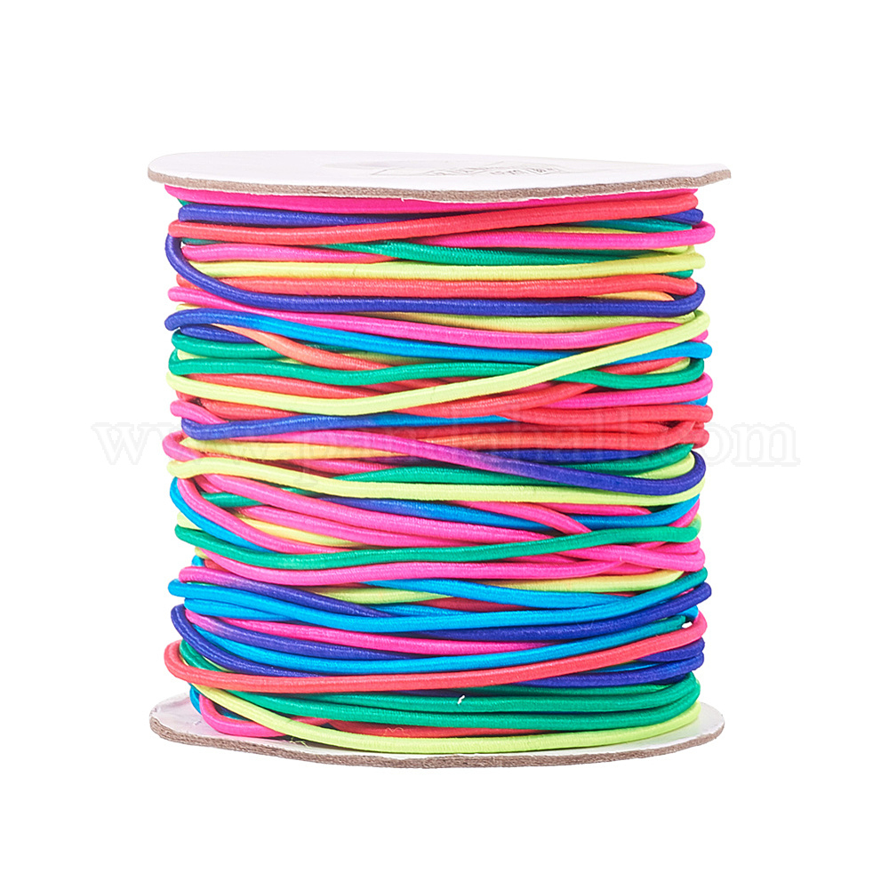 Wholesale Round Elastic Cord - Pandahall.com