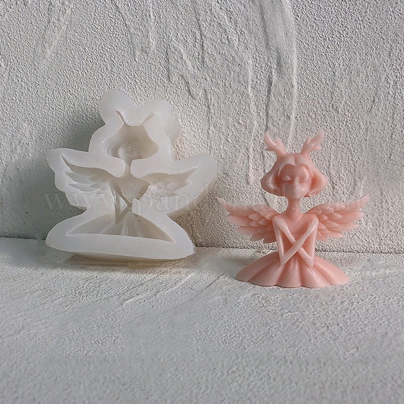 Wholesale Angel & Fairy Candle Bust Portrait Silicone Molds - Pandahall.com