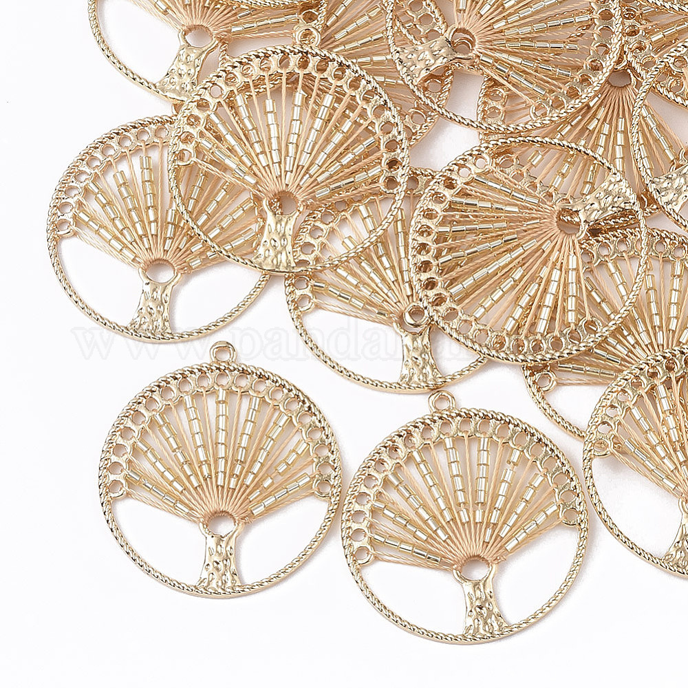 Wholesale Polyester Thread Woven Pendants - Pandahall.com