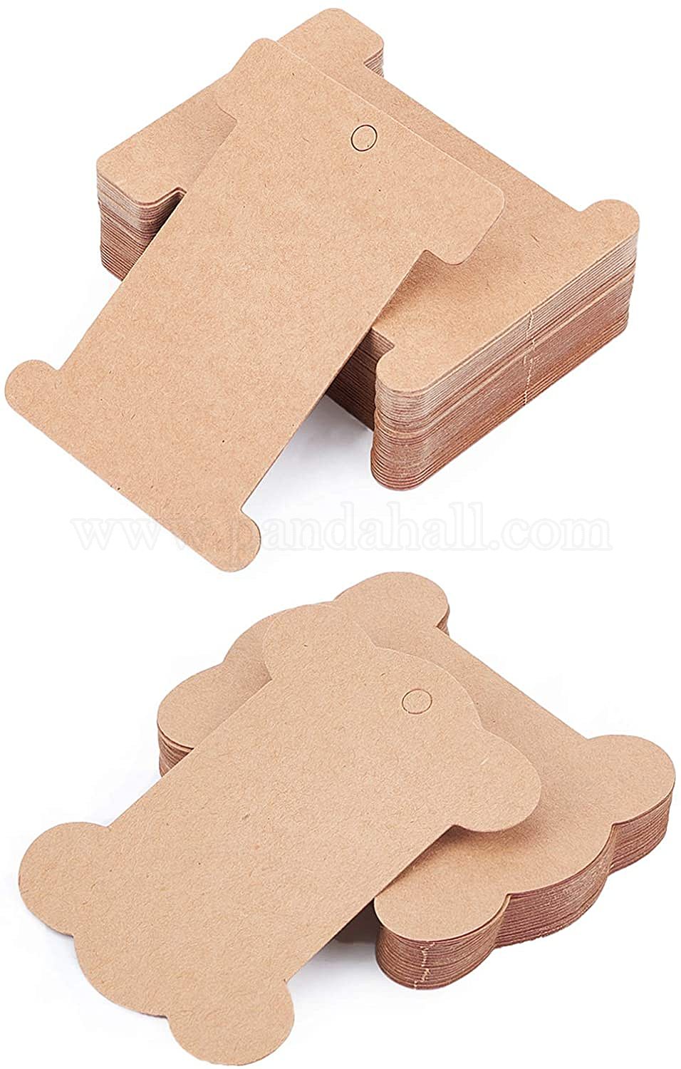 Wholesale PandaHall 80pcs 2 Shapes Yarn Bobbin Kraft Cardboard Spool ...