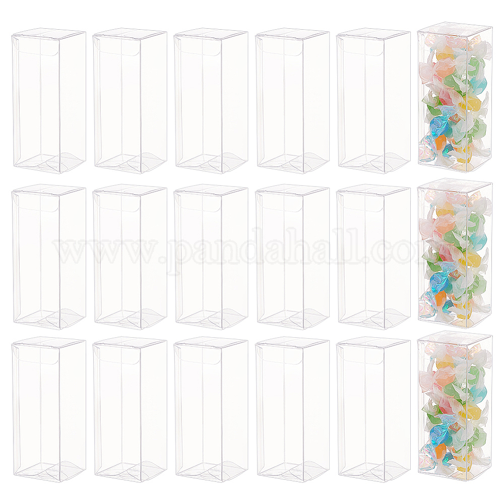 Wholesale Rectangle Transparent Plastic PVC Box Gift Packaging ...