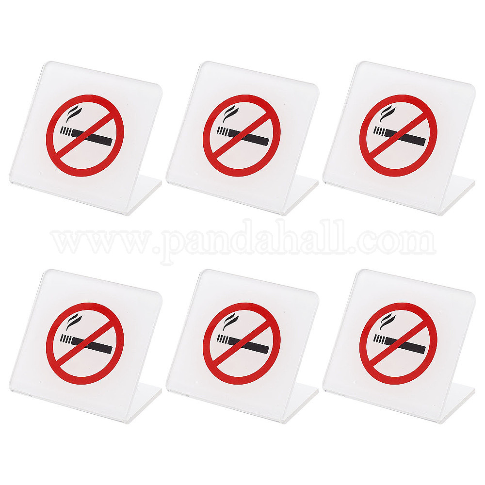 Wholesale Acrylic Office Table Warning Signs - Pandahall.com