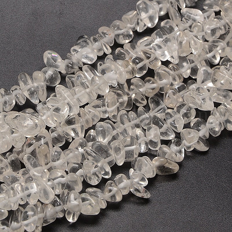 Wholesale Natural Quartz Crystal Chips Beads Strands - Pandahall.com